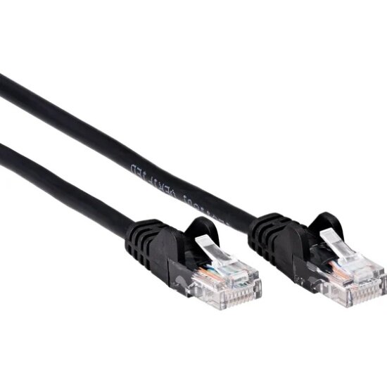 Патч-корд литой Iopen UTP кат.5е 1м черный