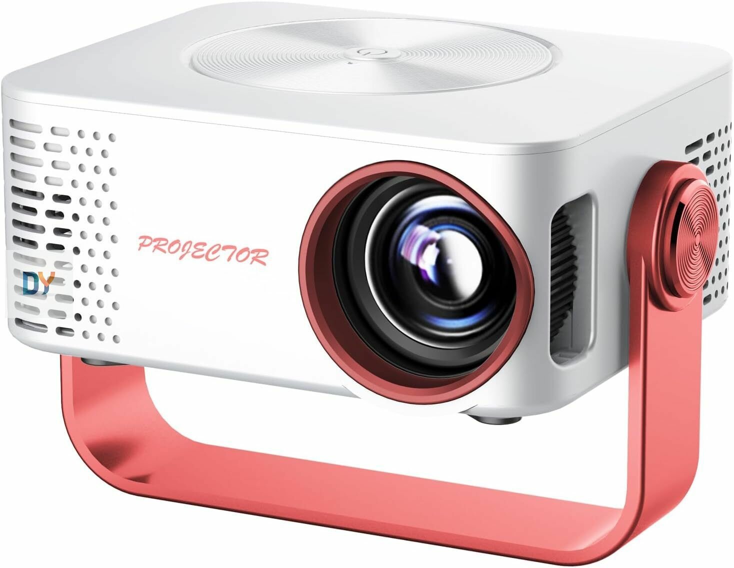 Портативный проектор, 4K Wi-Fi, 1080p, для домашнего кинотеатра, белый