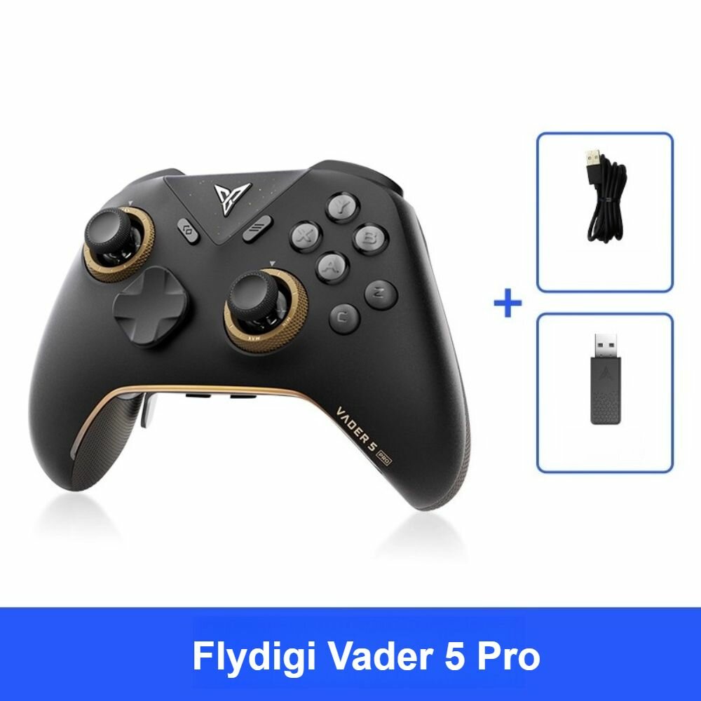 Flydigi Vader 5 Pro Беспроводной игровой контроллер Совместим с компьютерами Steam мобильными устройствами и планшетами