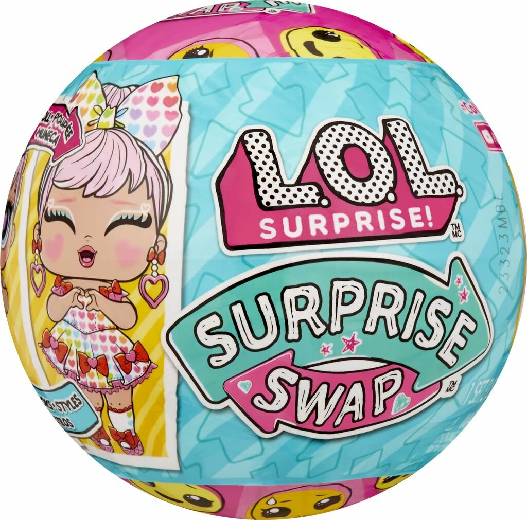 Кукла L.O.L. Surprise! Swap, в шаре, с аксессуарами, Арт. 42085