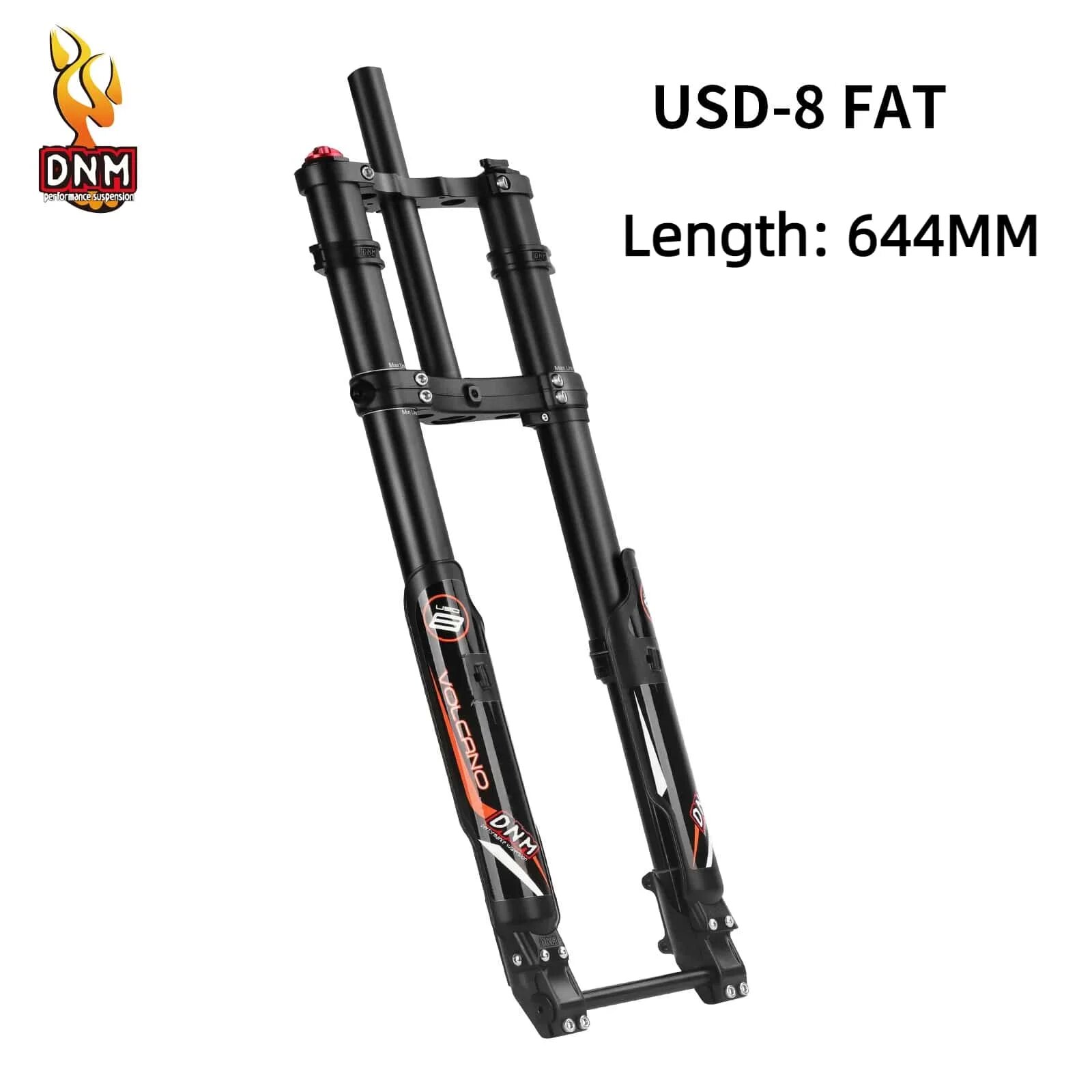 DNM USD-8 FAT вилка для велосипеда 644mm for 20Inch