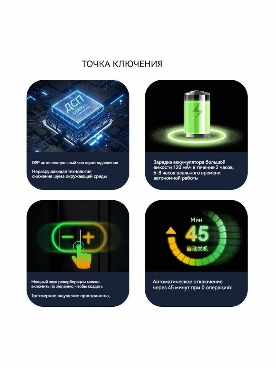 От 1 до 2 беспроводных микрофонных гарнитур G106 с поддержкой 2,4 G на головке для обучения усилителей и динамиков