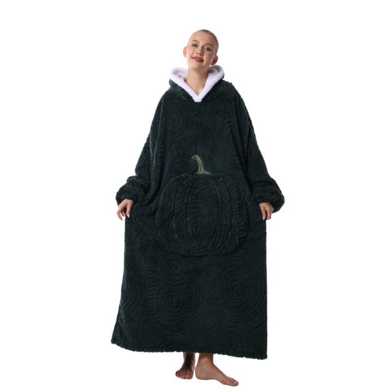 Толстовка-плед с капюшоном