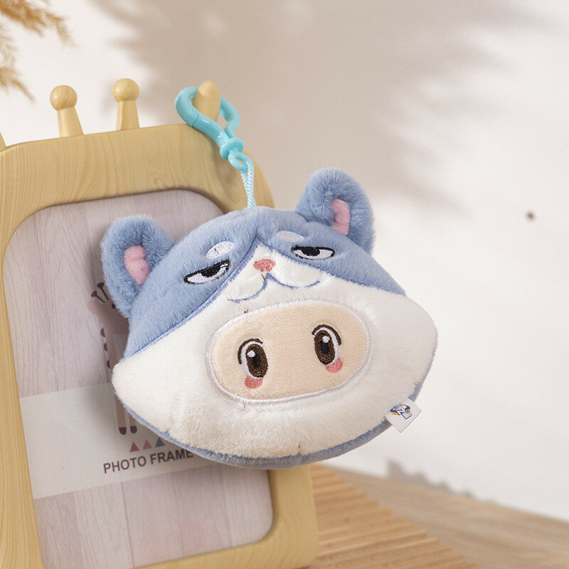 Игрушка мягкая фигурка на брелоке captivating plush keychain animal figure, кошка