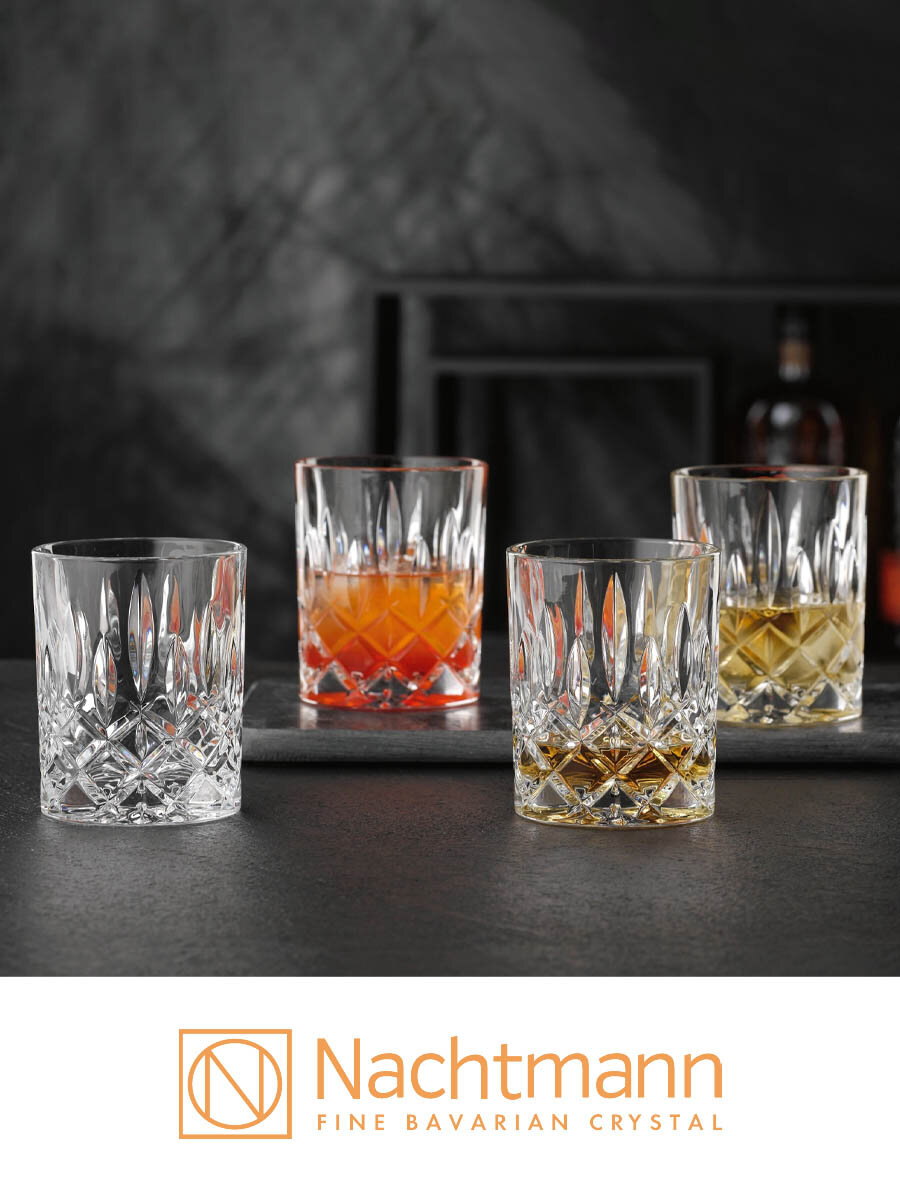 Набор стаканов для виски Nachtmann Noblesse 295мл, 4шт, хрустальное стекло