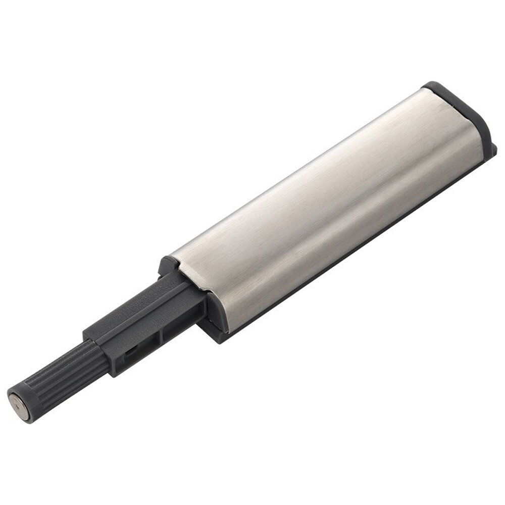 Крепления для выдвижных ящиков Push Open, магнитные пружинные защелки для двери Push to Open для шкафов, кухонных шкафчиков, материал: нержавеющая сталь, ABS пластик, цвет: серебристый, общая длина: 122мм/4.8дюйма, вес изделия: 520г/18.34 унции, размер