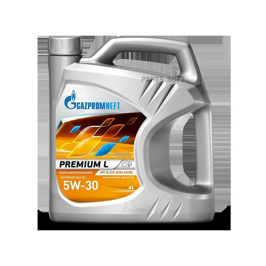 Масло Gazpromneft Premium L 5W-30 (4л) от официального дистрибьютора, GAZPROMNEFT, артикул 2389907290