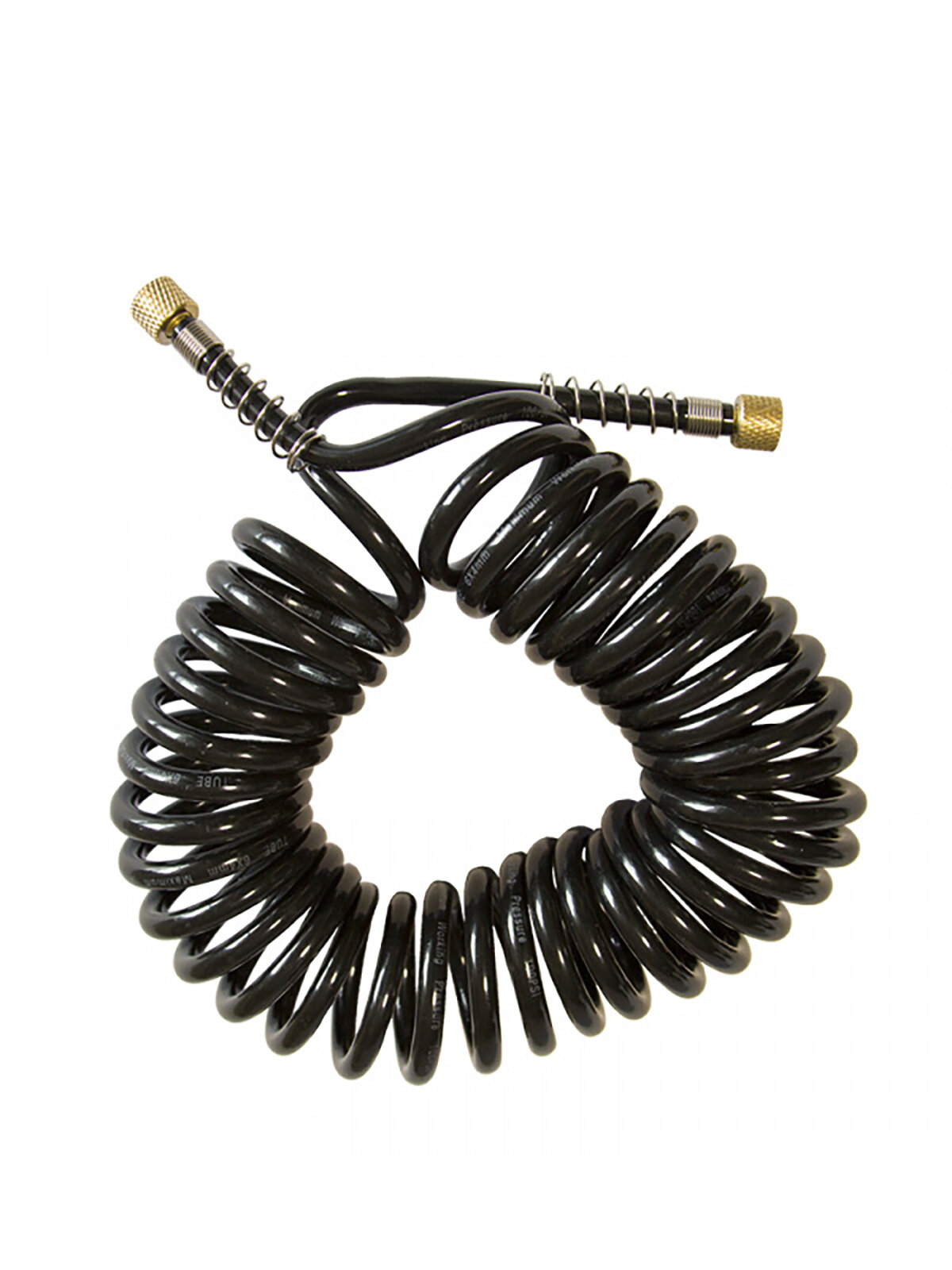 Шланг для аэрографа 1451, штуцера G1/8 х G1/8, 5 м, ПВХ, витой, JAS