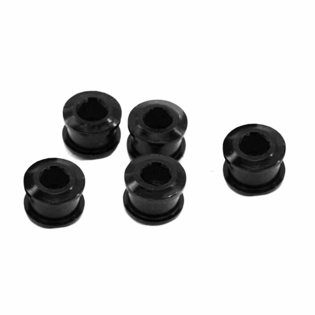 Болты для звезды велосипеда, Черный - 6.4MM