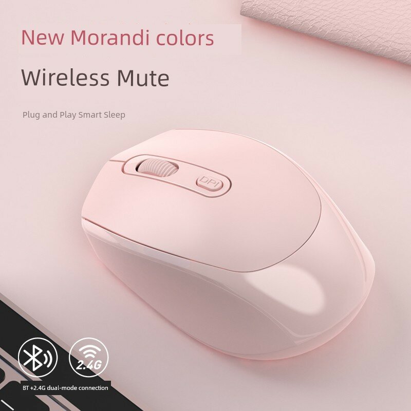 Проводная мышь для девочек с интерфейсом Type-C USB подходит для ноутбуков, планшетов и мобильных телефонов Apple,