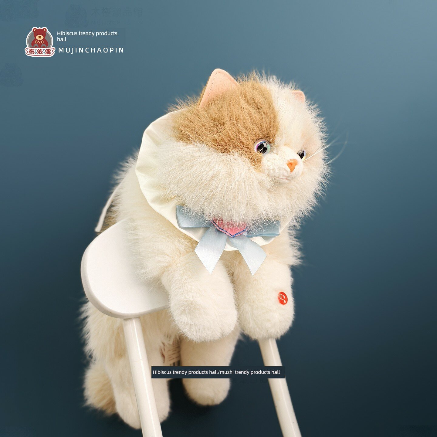 Настоящая милая реалистичная плюшевая игрушка в виде кошки Рэгдолл, креативный рюкзак-кошка с звуком,