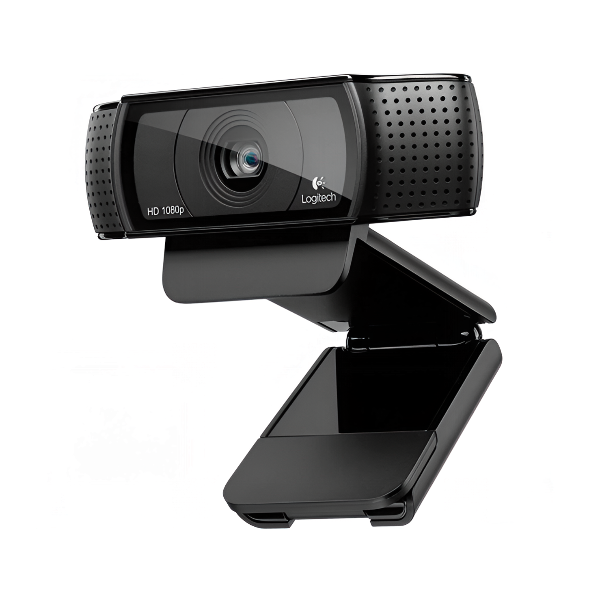 Веб-камера Logitech HD Pro Webcam C920, черная, 3Мп CMOS, Full HD 1080p при 30 кадрах\сек стерео-микрофон