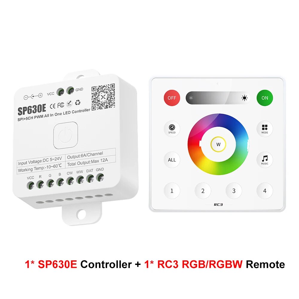 WRMIHU RGB контроллер SP630E Bluetooth SP630E RC3