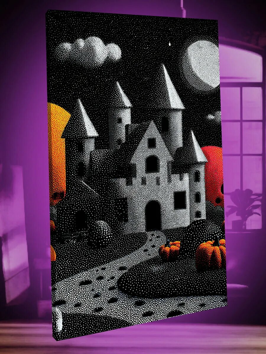 Интерьерная картина Страшная