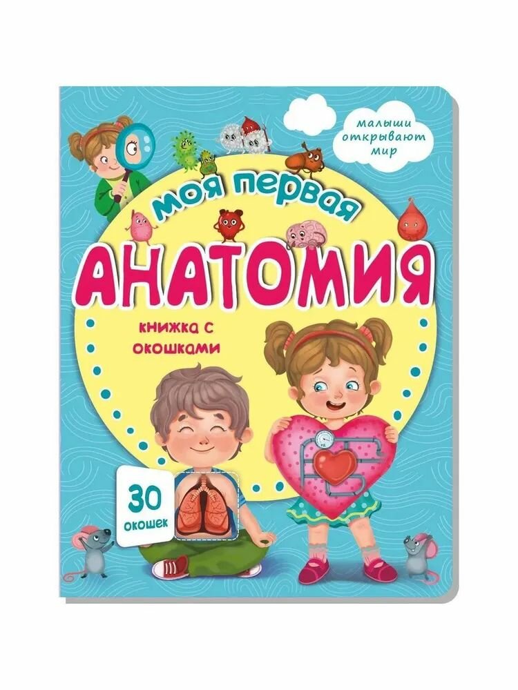 Моя первая анатомия. Книжка с окошками (Иванова О.)