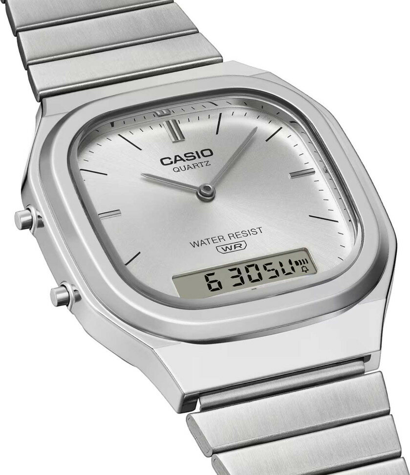 Наручные часы CASIO, серебристый — фото 1