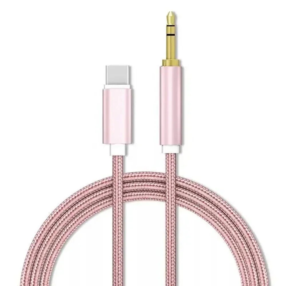 Кабель-переходник USB Type-C На 3,5 Мм AUX Для iPhone 15, Samsung, Xiaomi, Автомобильных Стереосистем И Наушников, AUX-адаптер