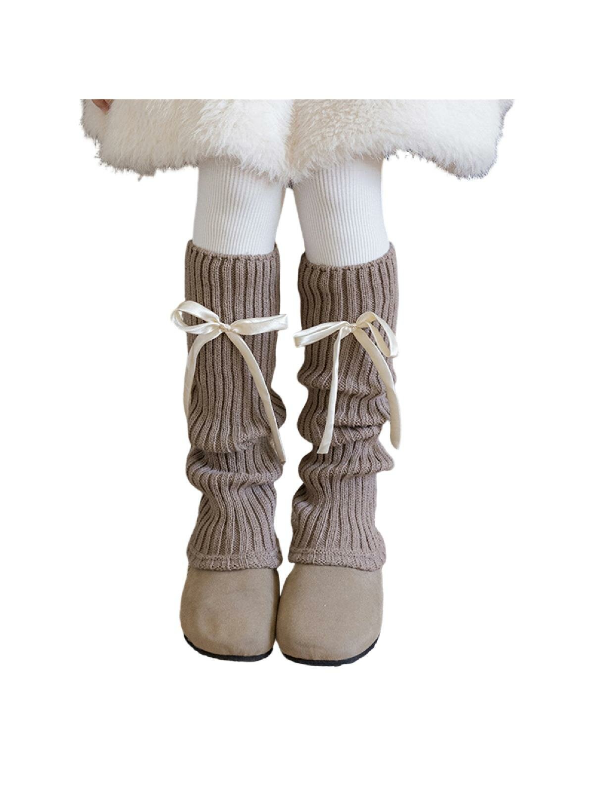 Модная милая гетра для детей, защищающая от холодной погоды, акриловая ткань