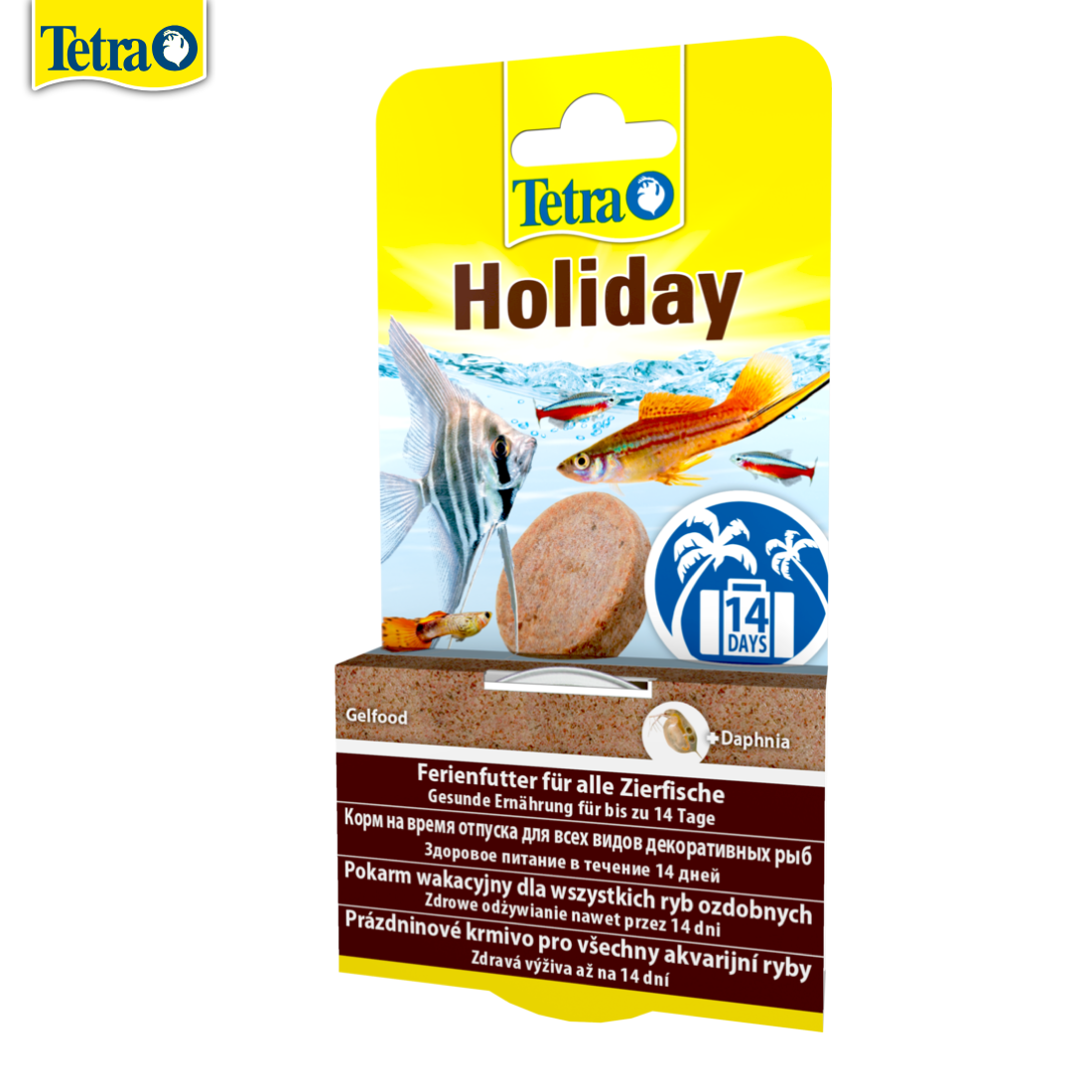 Корм для рыб TetraMin Holiday 30 гр желе для тропических декоративных рыб на время вашего отпуска