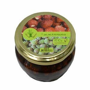 Варенье шишка-земляника, 100 г, Сашера-Мед