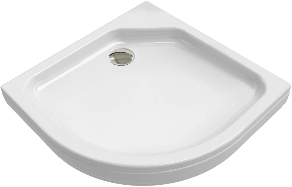 Поддон для душа Niagara Nova 1001001RUS 100x100 см, акриловый, угловой, низкий, китайский