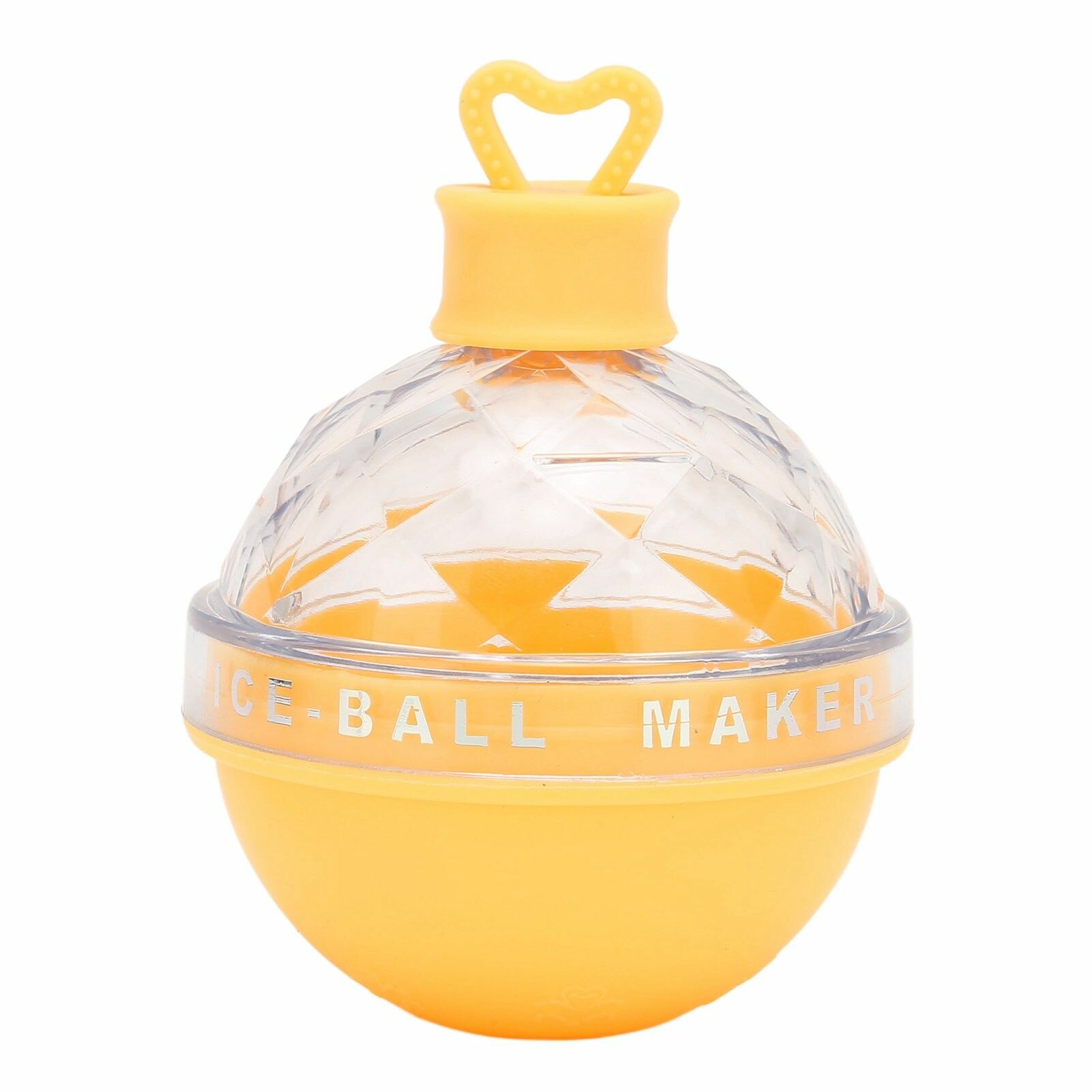 Форма для круглого льда (желтая)