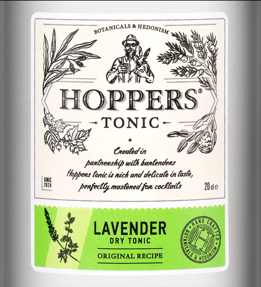 Тоник Hoppers Original Dry Lavender Tonic (Хопперс), 6 шт по 200мл