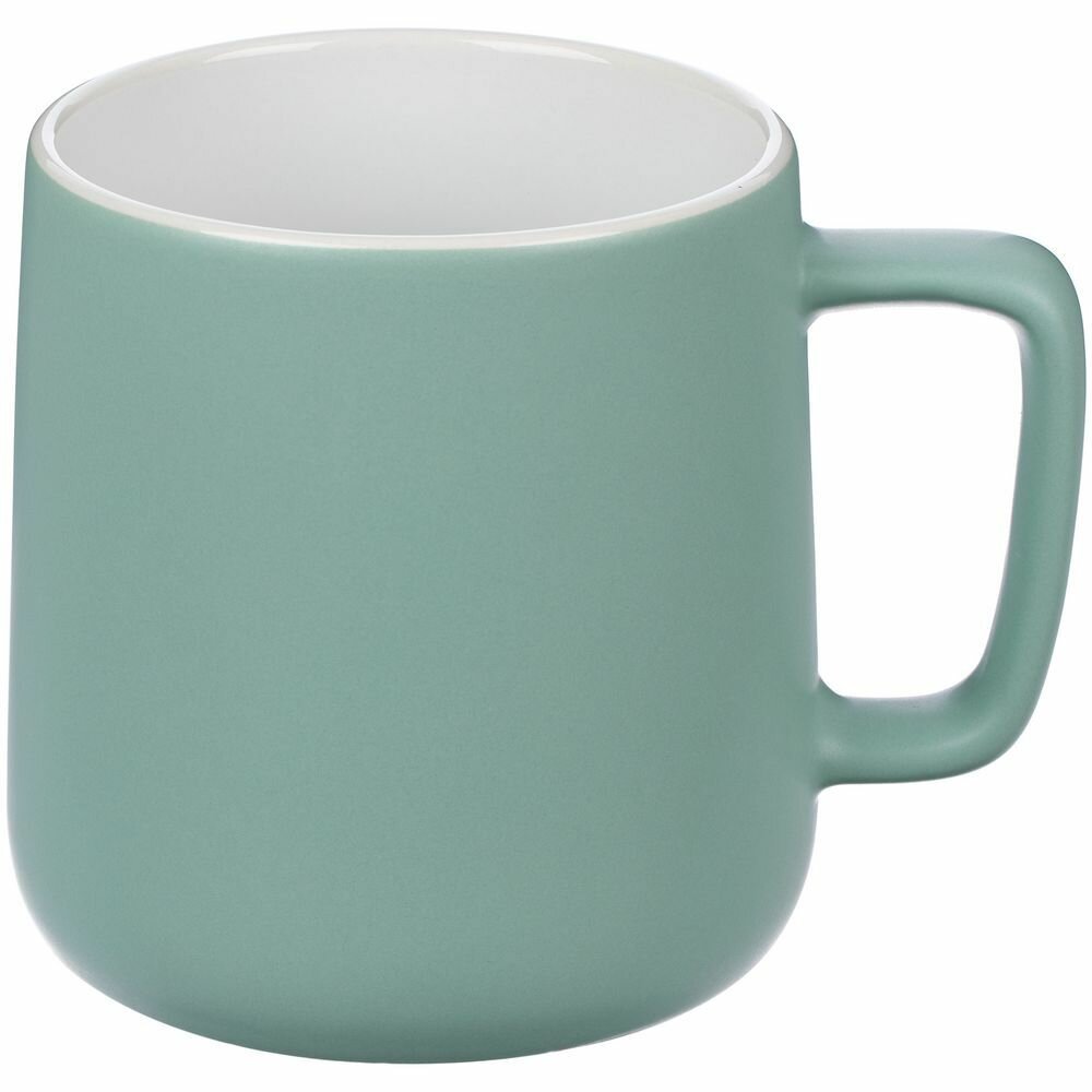 Кружка Ingver, серо-зеленая, каменная керамика, 400 мл