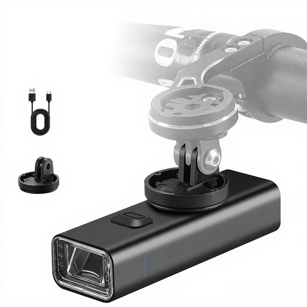 Алюминиевый Велосипедный Фонарь: 800 Люмен Степень Защиты IPX4 Водонепроницаемый Для Безопасности - Компактный Легкий С USB-Зарядкой Для Велосипедистов