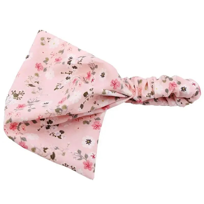 Шифоновые повязки на голову с леопардовым принтом Розовый, I