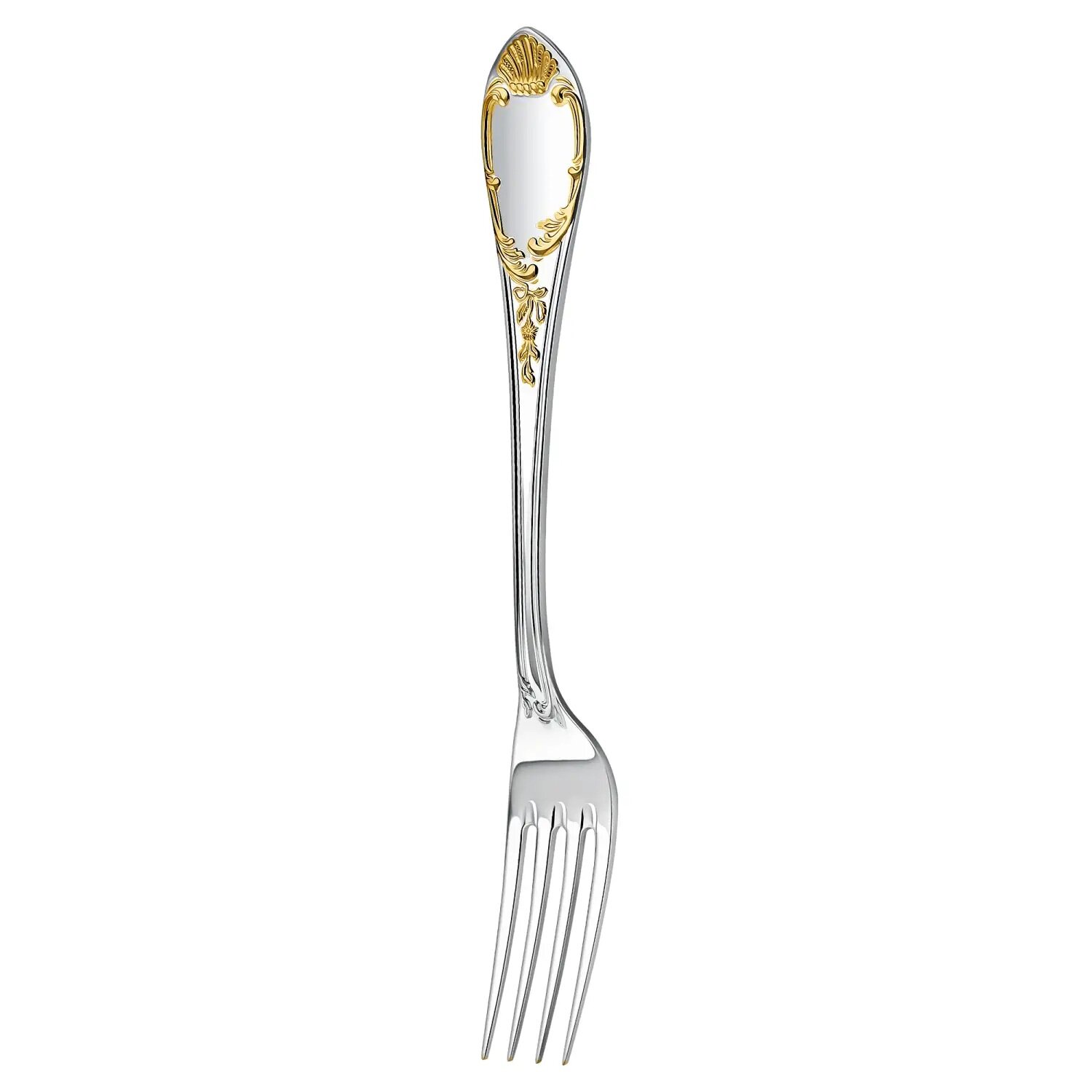 Серебряная столовая вилка Престиж ч/п