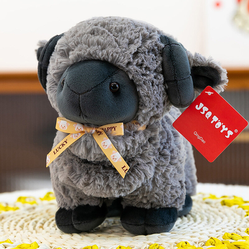 Aurora Bell Sheep Doll Плюшевая игрушка Маленькая овечка Кукла Детский подарок на день рождения Подушка из альпаки