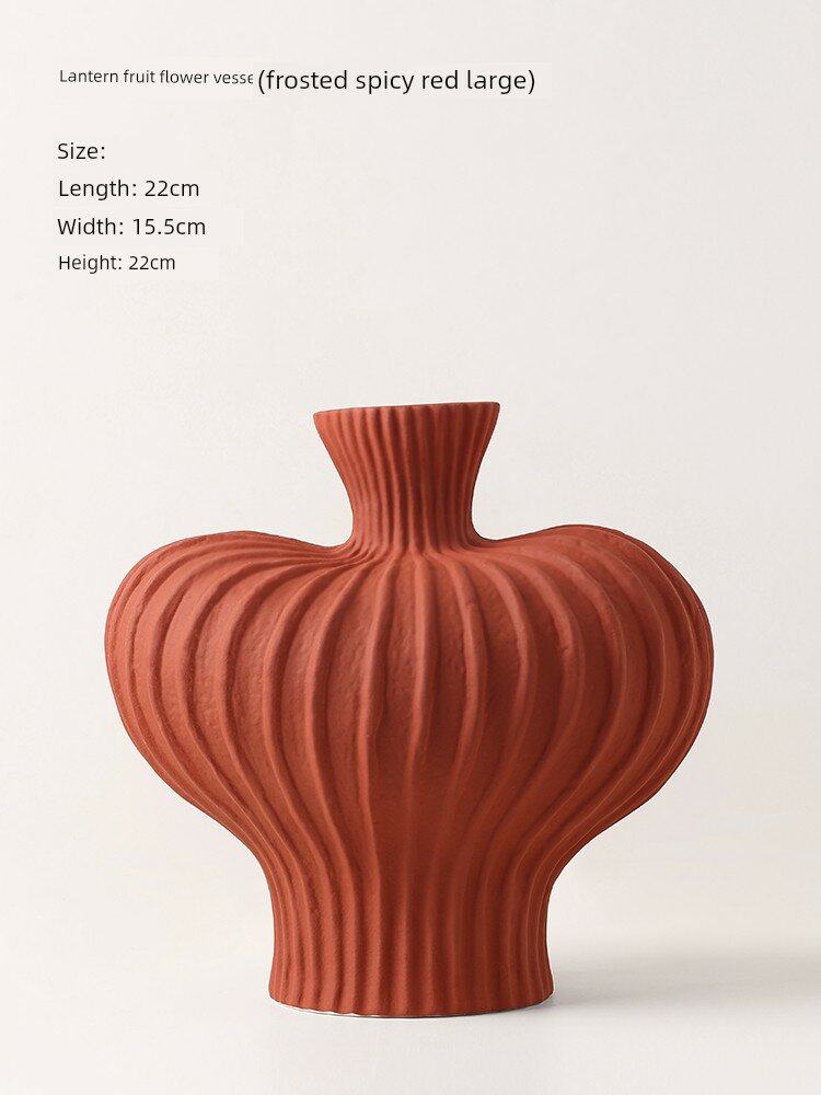 Белая ваза для декора гостиной, керамическая композиция из цветов, легкий люкс, элитный стиль, в стиле ваби-саби,