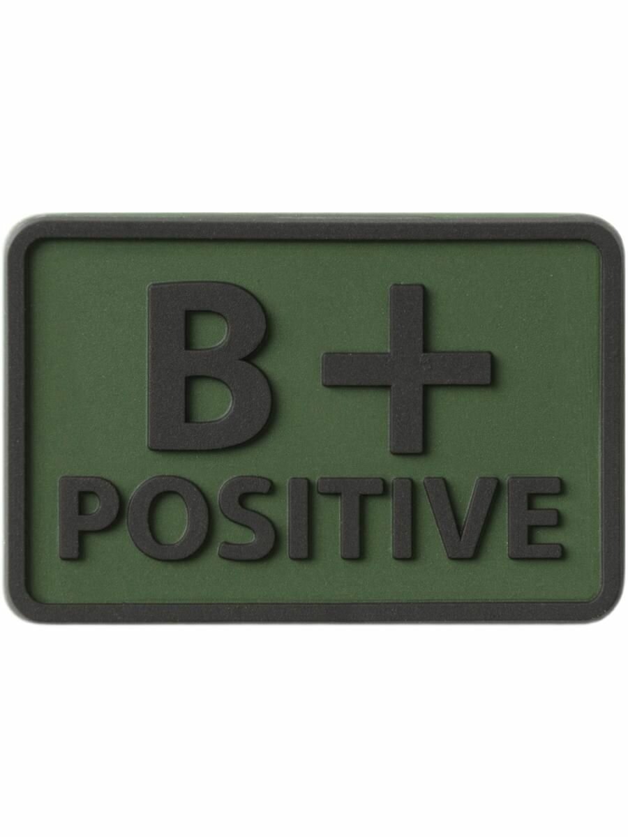 Патч Helikon-Tex Группа Крови B(III)/Rh+, Olive Green
