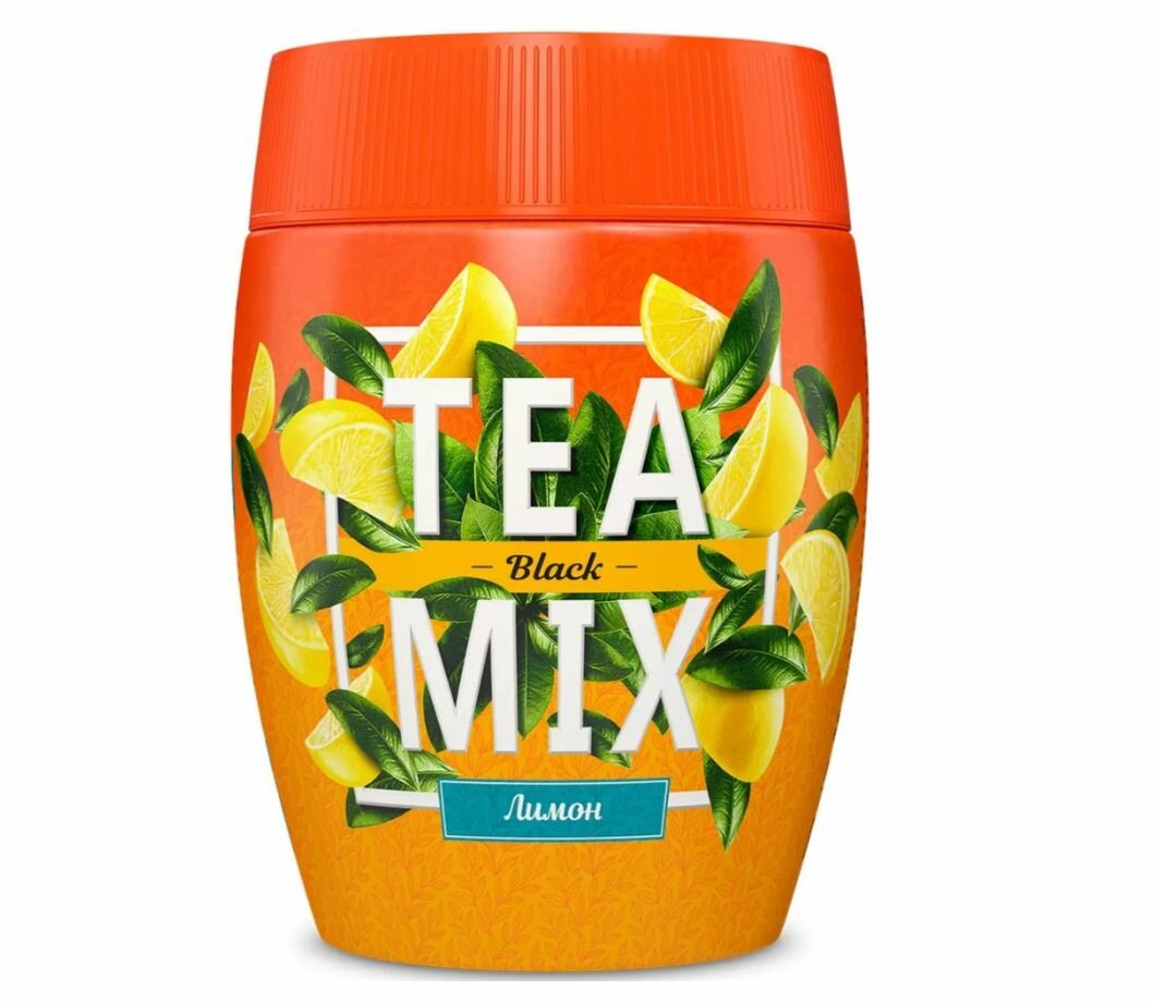Вокруг света Чай черный Тиамикс Лимон, 300 г