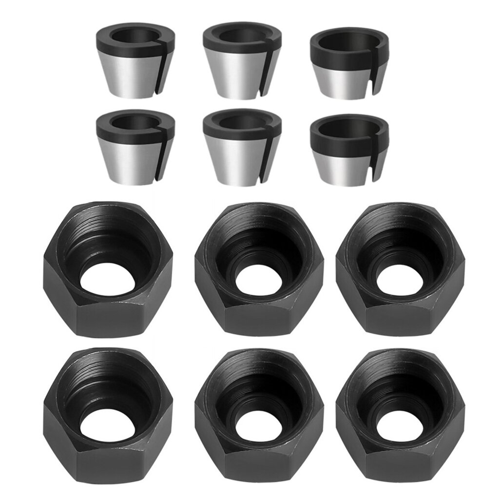 Набор цанг M17 для гравировальных станков, устойчив к ржавчине, долговечный