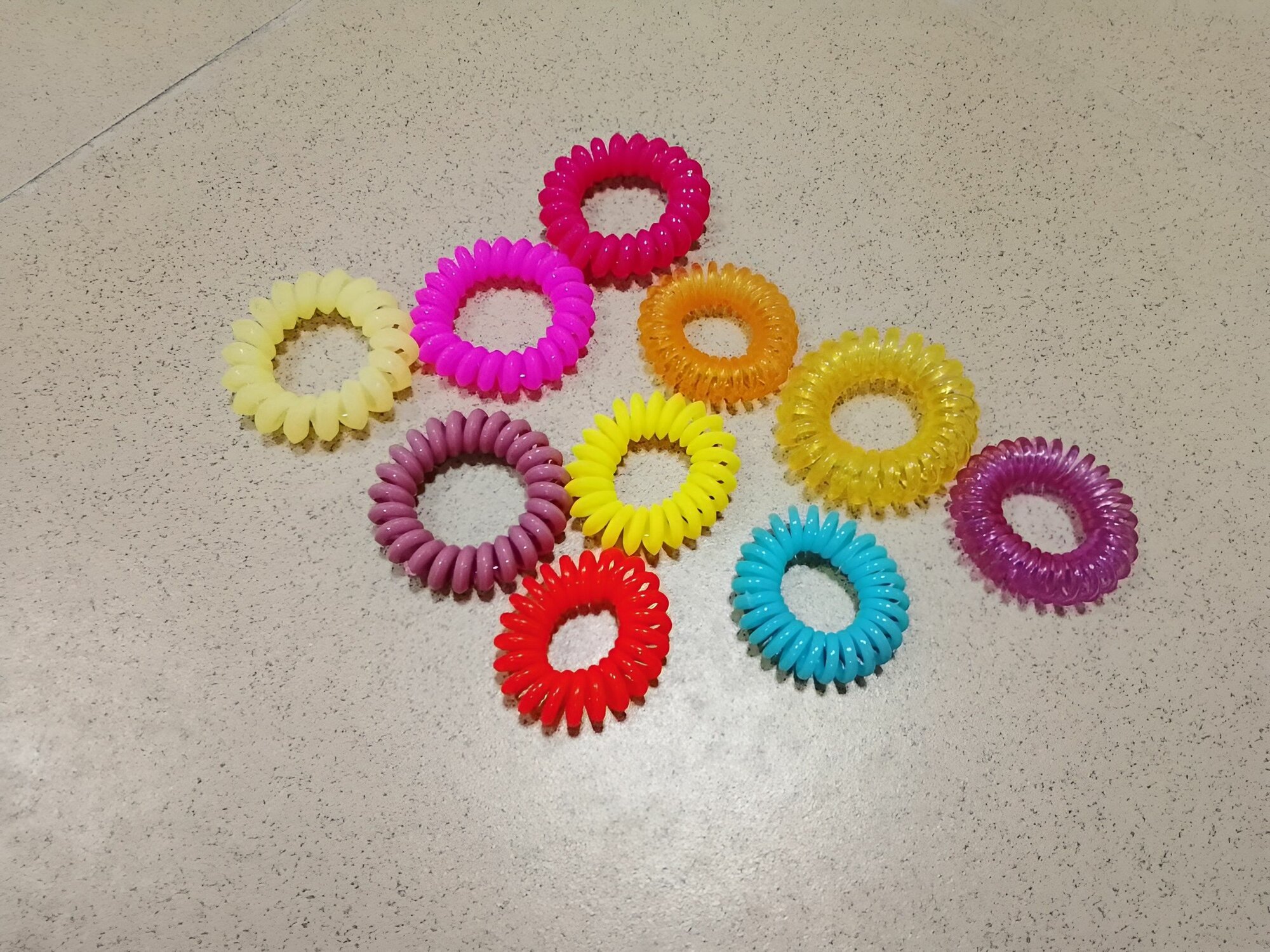 Резинки пружинки мини набор 10 шт