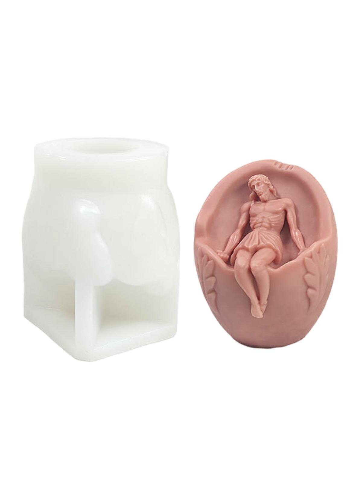 3D Формы для пасхальных яиц Силиконовые формы для свечей для украшения дома