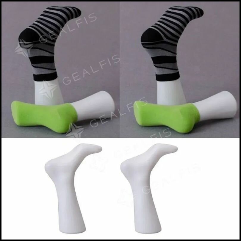 Носок для манекена ноги взрослой модели, защитный чехол для демонстрации и хранения обуви, 1 шт, для витрины и презентации