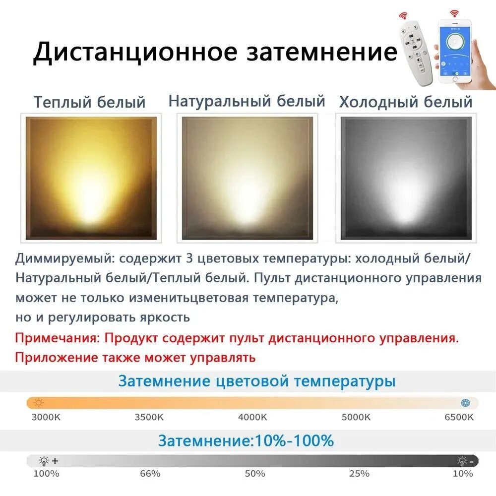 Veihao Люстра, LED, 31 Вт — фото 1