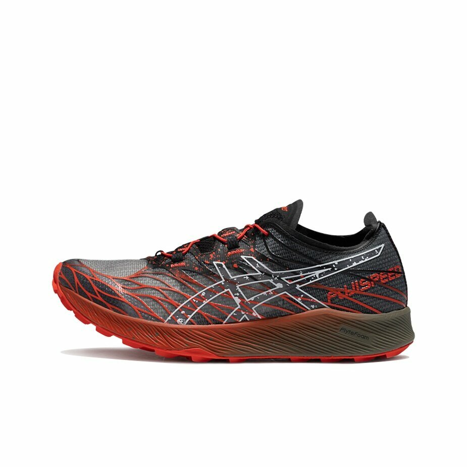 Кроссовки ASICS FUJISPEED, размер EU 42 стопа (26.5CM), черный — фото 1