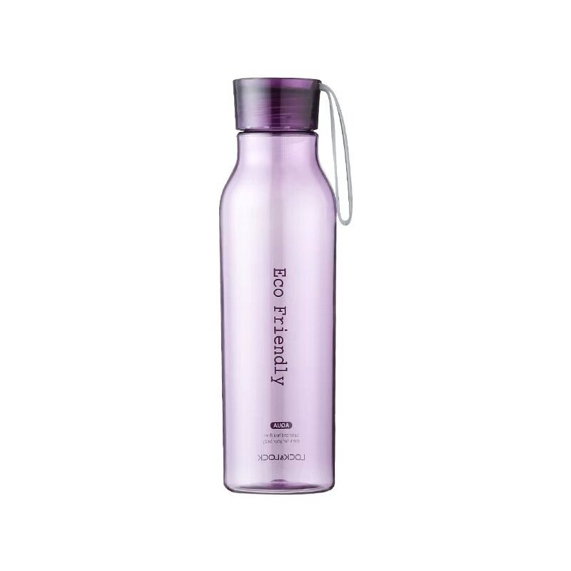 Пластиковый стакан для воды Lele для женщин и мужчин, портативный, модный, простой, летний стакан для пар, бутылка для воды для студентов, чайная чашка