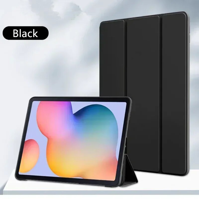 Чехол для Samsung Galaxy Tab S6 lite 10,4 дюйма, складной силиконовый мягкий магнитный кожаный смарт-чехол для планшета s6 lite SM-P625 P613 P610