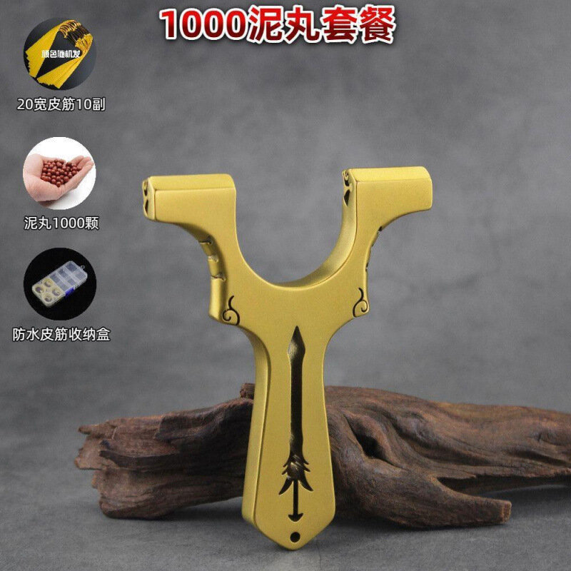 2026 Новейшая быстродействующая плоская резинка из титанового сплава с зубцами дракона, практичная золотая эластичная стойка из нержавеющей стали с зубцами дракона и мечом дракона