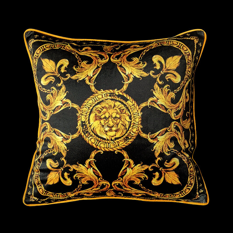 Французская европейская американская классическая высококачественная роскошная декоративная подушка для виллы, мягкая мебель, модель для комнаты, диван, легкая роскошная наволочка