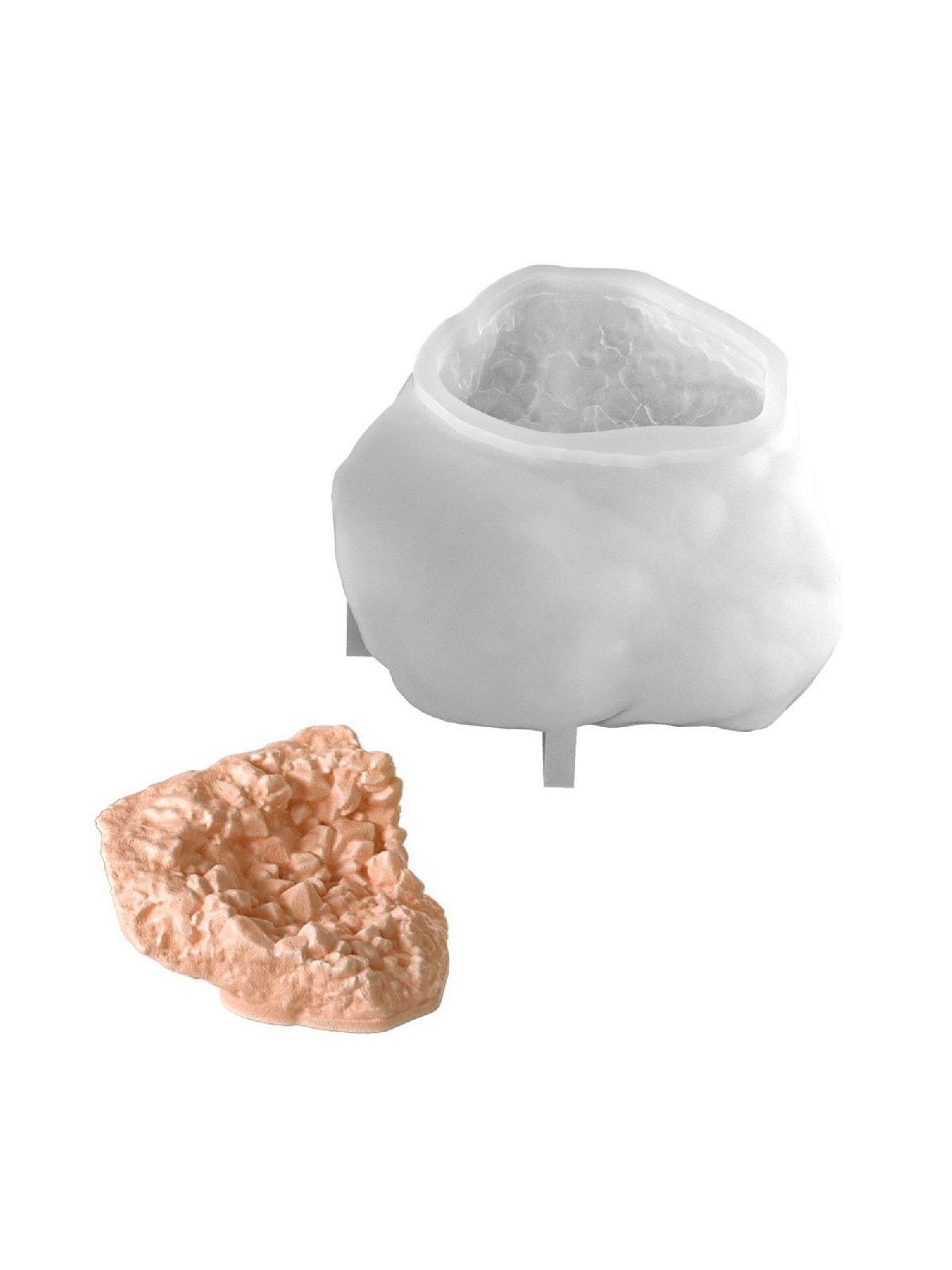 Формы Для Силиконовых свечей в форме камня с текстурой Камня, Силиконовые Формы Для свечей