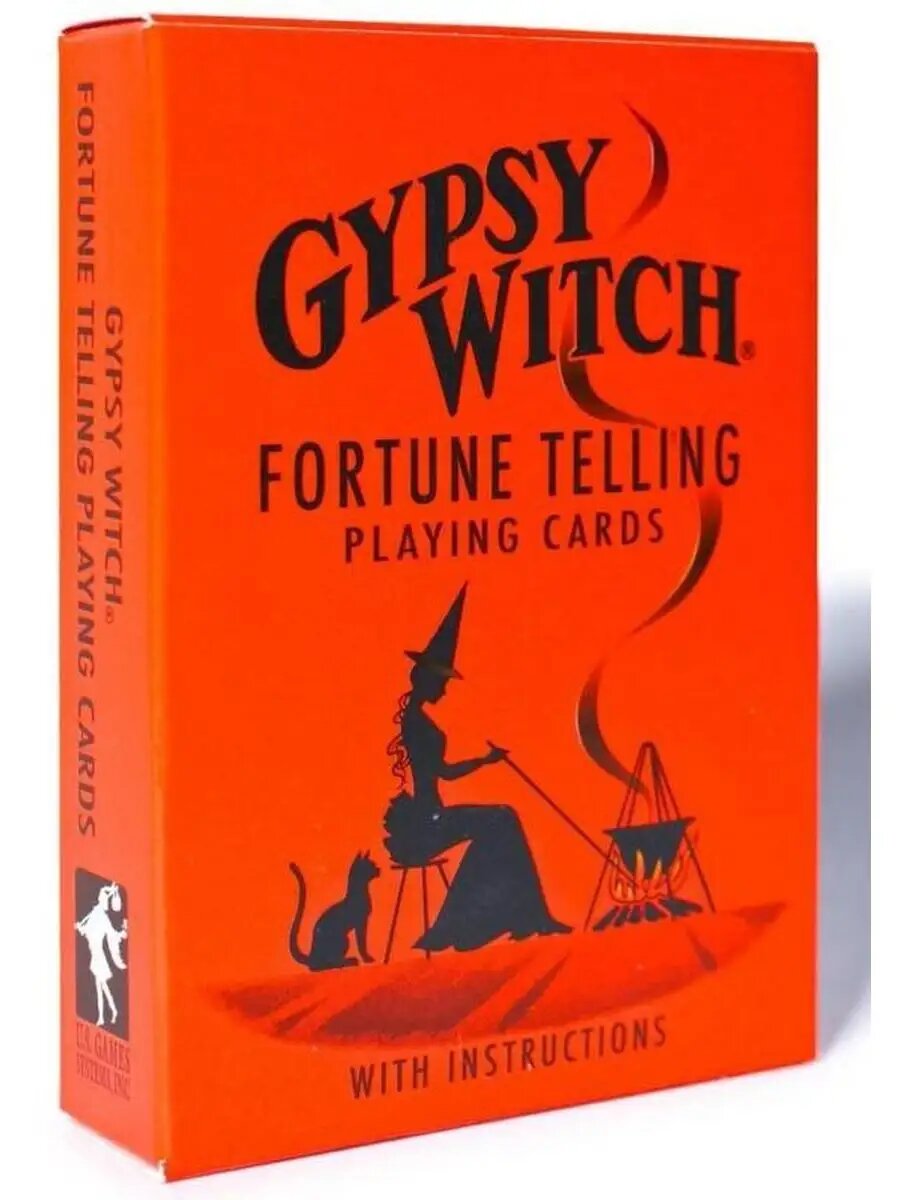 Карты Таро "Gypsy Witch Fortune Telling Cards" US Games / Колода Цыганской Ведьмы 63509 US Games Systems