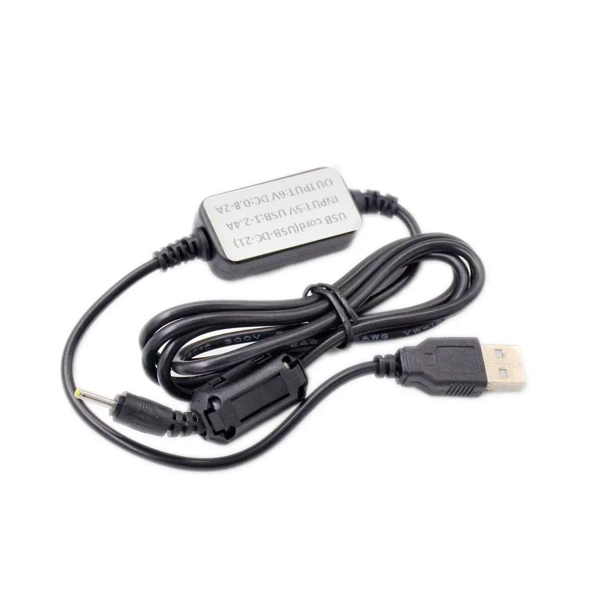 USB-DC-21 Зарядный кабель USB-разъем постоянного тока для YAESU VX-1R VX-2R VX-3R VX-3E VX-3 Шнур зарядного устройства для рации, аксессуар