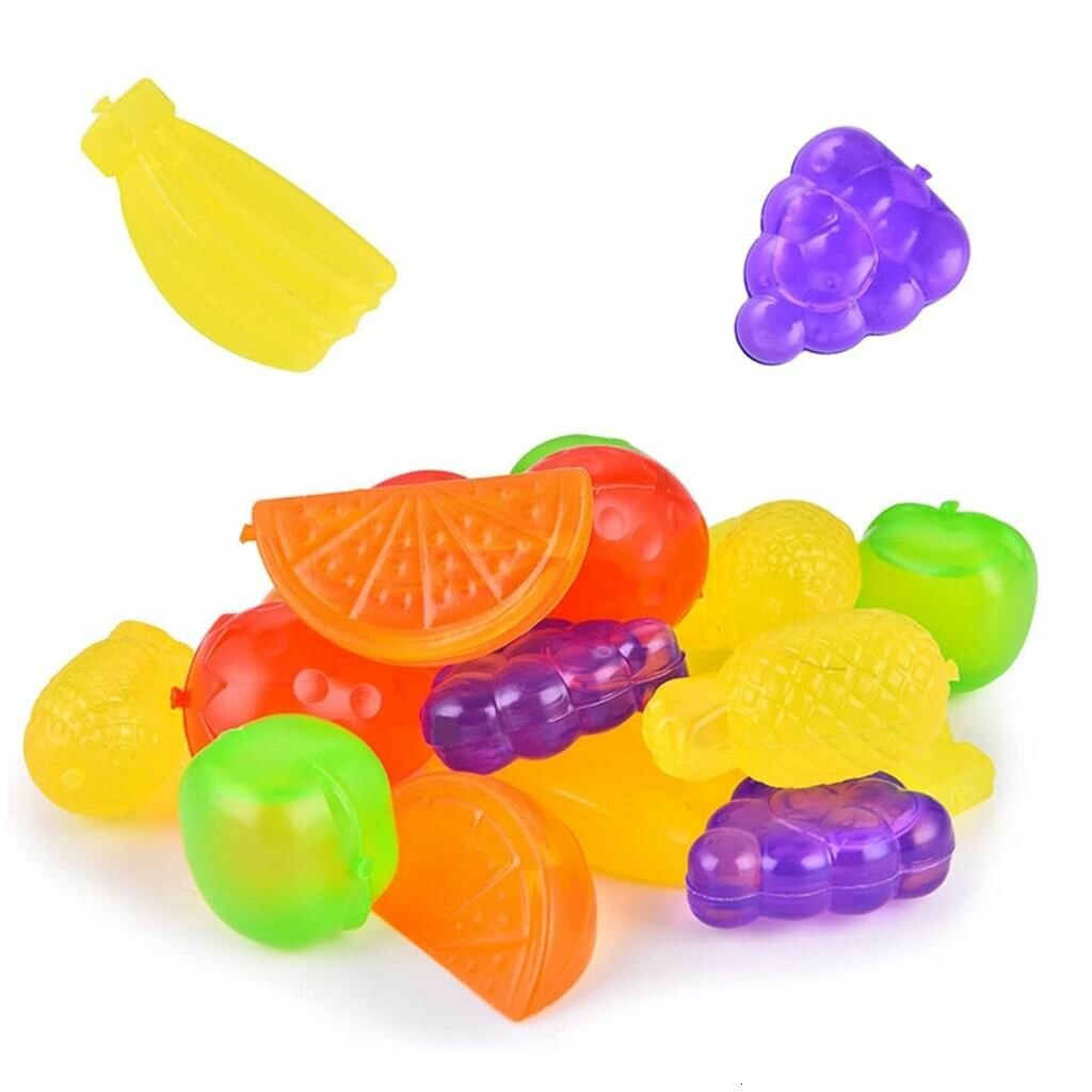 Быстроохлаждающие многоразовые кубики льда, - фрукты