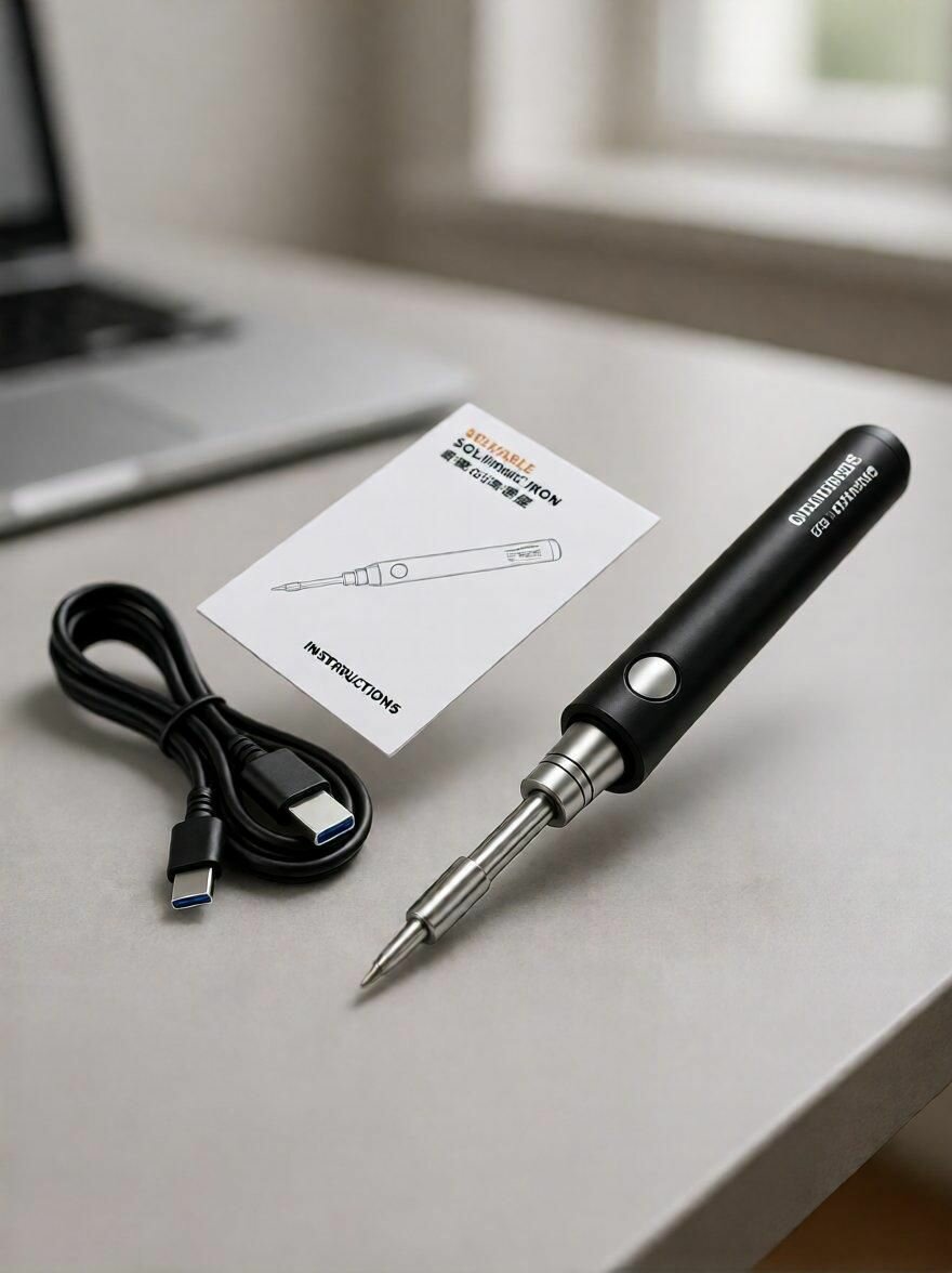 Паяльник с быстрым нагревом, 300 450 C, USB Type-C